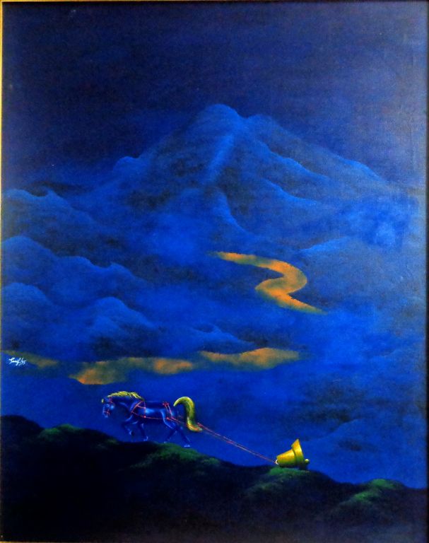 Caballo azul – Artec